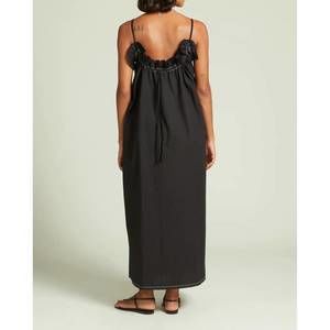 Chan Luu | Dresses | New Chan Luu Clara Poplin Dress In Caviar | Poshmark